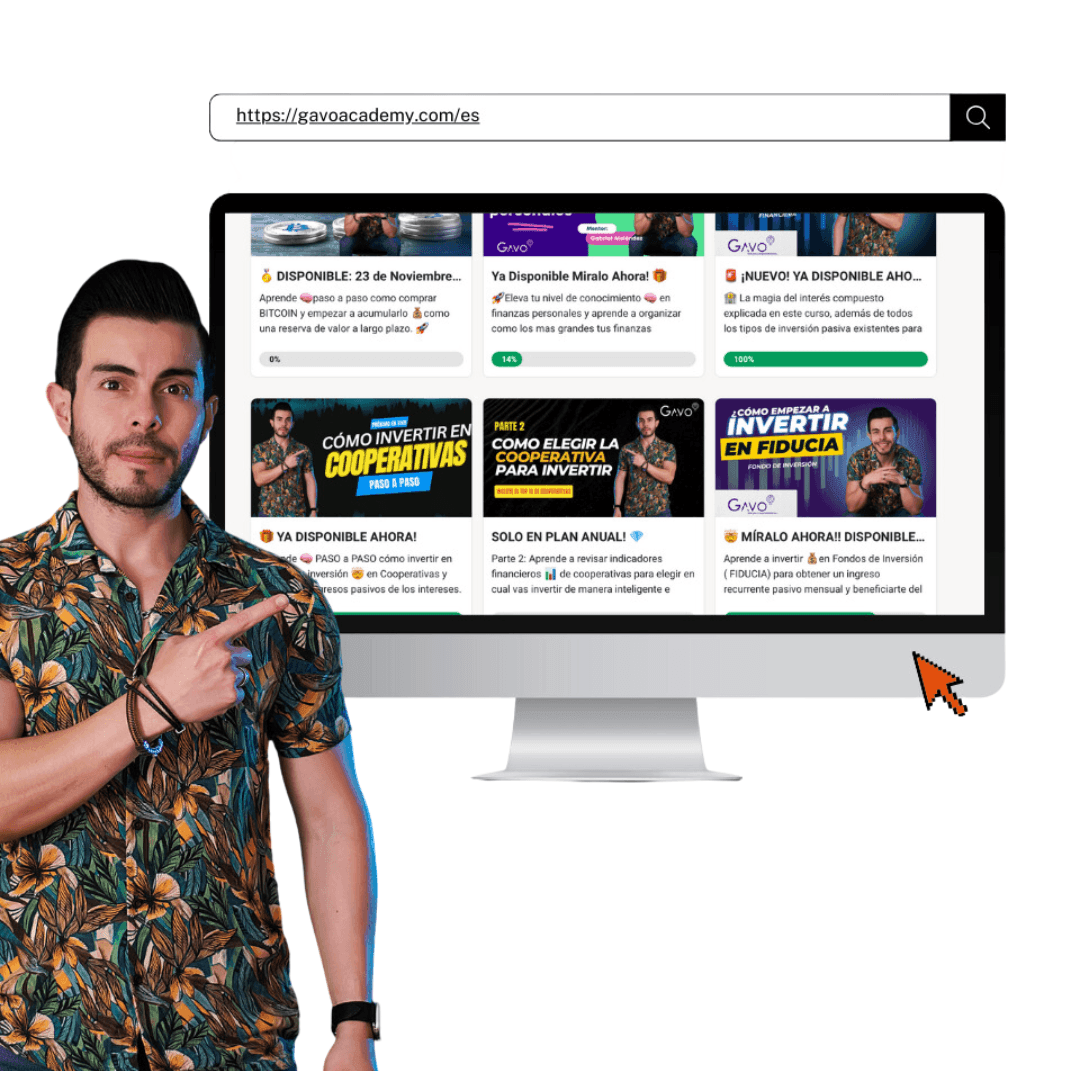 Membresía a Gavo Academy - Finanzas e Inversiones
